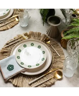 HOUSE OF REVELRY Hie X Revelry Bone China Salad Plate, Set Of 4