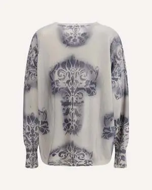 VERYBUSY Cahmere Crew-neck Weater