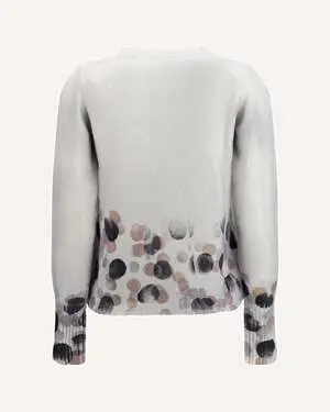 VERYBUSY Cashere Crew-neck Sweater Feale