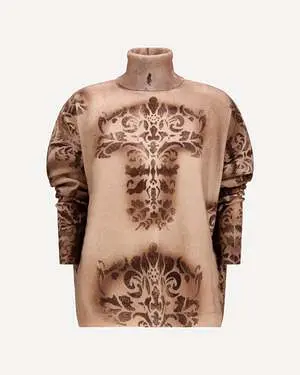 VERYBUSY Oversized High-neck Sweater Feale