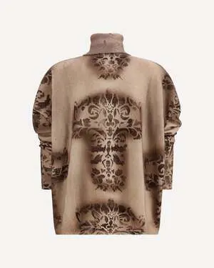 VERYBUSY Oversized High-neck Sweater Feale