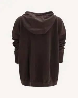 VERYBUSY Cashmere Hooded Sweatshirt
