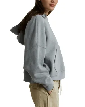 PERFECTWHITETEE Rory Brushed Heavy Fleece Drop Shoulder Hoodie