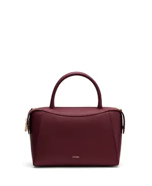 Cuyana Forma Top Handle Bag - Cherry