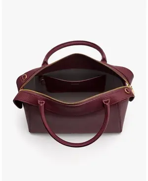Cuyana Forma Top Handle Bag - Cherry