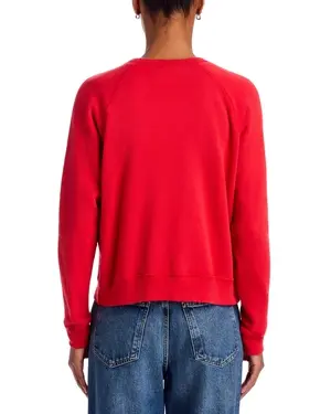 The Great. The Fleece Rookie Cotton Sweatshirt