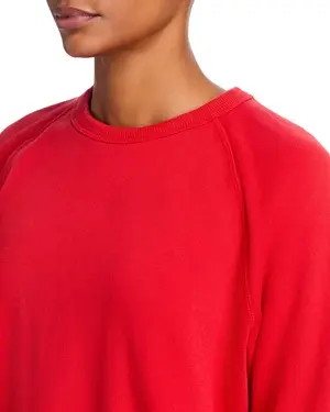 The Great. The Fleece Rookie Cotton Sweatshirt