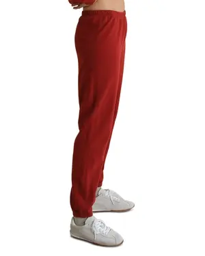 PERFECTWHITETEE Cotton Terry Cinched Hems Sweatpants