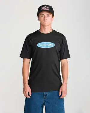 Volcom Remastered Stone Short Sleeve Tee - Black
