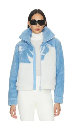 WE NORWEGIANS Snowmass Jacket In Baby Blue