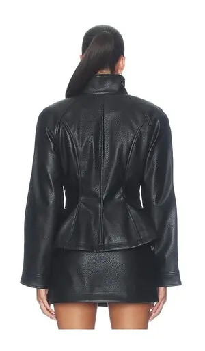 LOVERS AND FRIENDS Rey Faux Leather Jacket