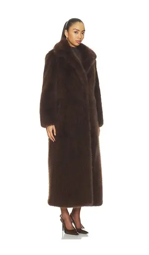 LoveShackFancy Soni Jacket In Brown
