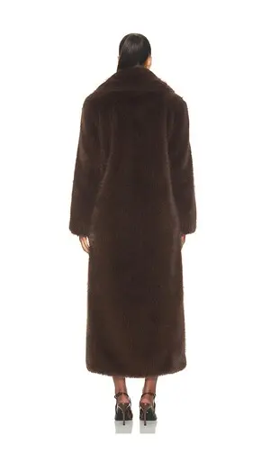 LoveShackFancy Soni Jacket In Brown