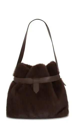 LAMARQUE Spara Shoulder Bag In Brown
