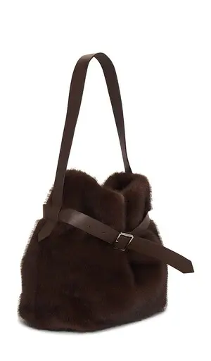 LAMARQUE Spara Shoulder Bag In Brown