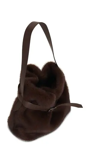 LAMARQUE Spara Shoulder Bag In Brown
