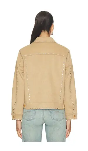 MOTHER The Mountain Drifter Jacket In Tan