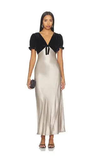 Rails Dory Dress In Ivory - Mink