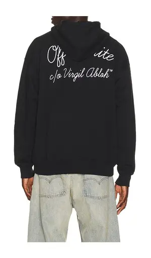 Off-White Script Logo Skate Hoodie