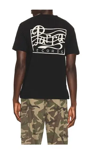 PARRA Records T-shirt - Black