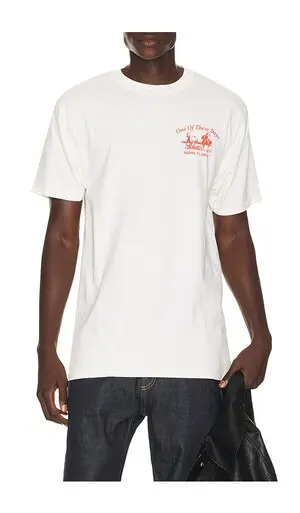 ONE OF THESE DAYS X X Fwrd Miami Design 22 Tee In White