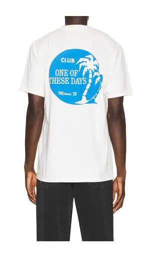 ONE OF THESE DAYS X X Fwrd Miami Design 01 Tee In White
