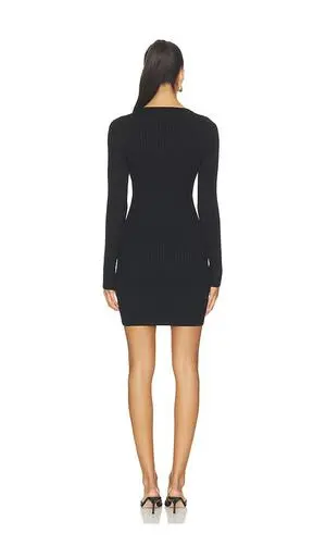 FLEUR DU MAL Lace Guipure Knit Dress