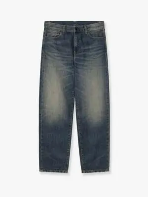 Carhartt Work In Progress Aaron Pant Denim Jeans With Washed Out Effect