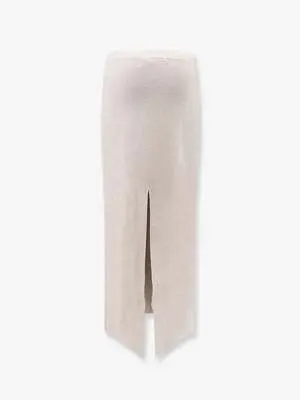 HEVO Long Viscose Blend Skirt