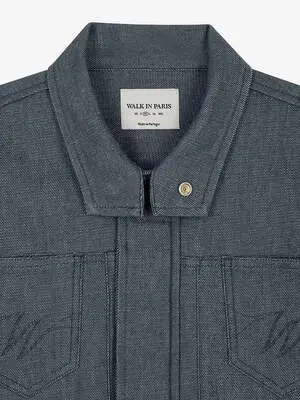 WALK IN PARIS City Messenger Uniform Denim Jacket