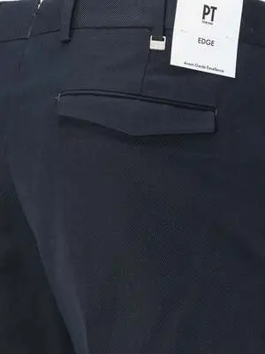 PT TORINO Michael Trousers In A Wool And Cotton Blend