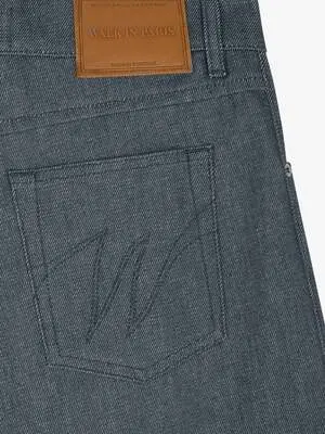 WALK IN PARIS City Messanger Trousers In Denim