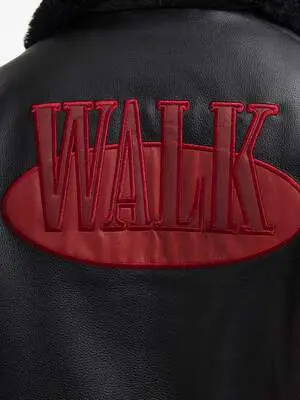 WALK IN PARIS X Schott Nyc ® Leather Jacket With Front Embroidered Logo