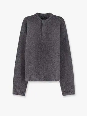 REPRESENT Ramone Wool And Nylon Blend Sweater - Grey