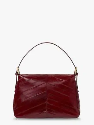Fendi Flap 26325 Missina Leather Shoulder Bag
