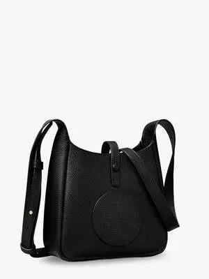 Tory Burch Miller Swing Shoulder Bag In Hammered Leather