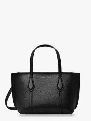 Tory Burch Perry Leather Crossbody Bag - Black