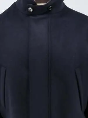 LARDINI Acraven Cashmere Sahariana With Adjustable Drawstring