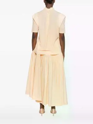 Issey Miyake Panelled High-neck Top