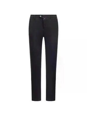 Kiton Straight-leg Trousers - Black