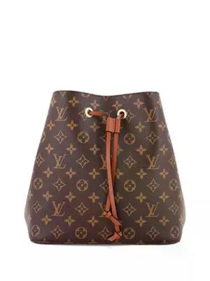LOUIS VUITTON Neonoe Handbag Monogram Canvas With Leather Mm Bucket Bag