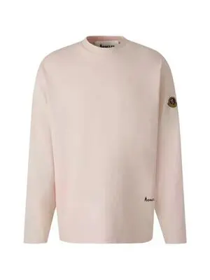 Moncler K2 Print Long-sleeve Cotton T-shirt - Neutrals