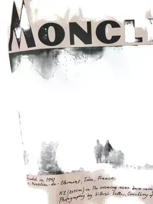 Moncler K2 Print Long-sleeve Cotton T-shirt - Neutrals