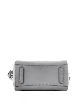 Givenchy Antigona Bag Leather Mini Crossbody Bag - Grey