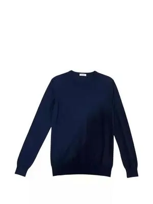 RB26 Crew-neck Long-sleeve Sweater - Blue