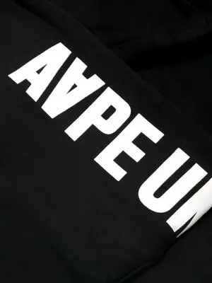AAPE BY *A BATHING APE Moonface Logo Zip-up Hoodie