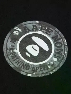 AAPE BY *A BATHING APE Moonface Logo Zip-up Hoodie