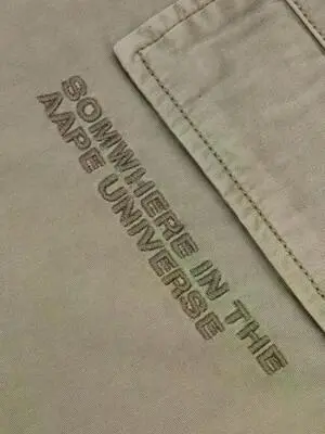 AAPE BY *A BATHING APE Moonface Tapered Cargo Pants