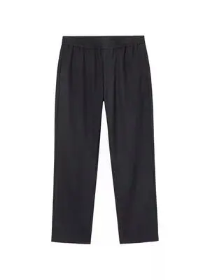 Barena Venezia Bativoga Elasticated-waistband Trousers - Black