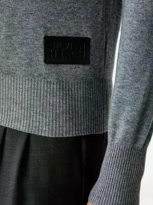 SILVIAN HEACH Logo-patch Button-up Cardigan
